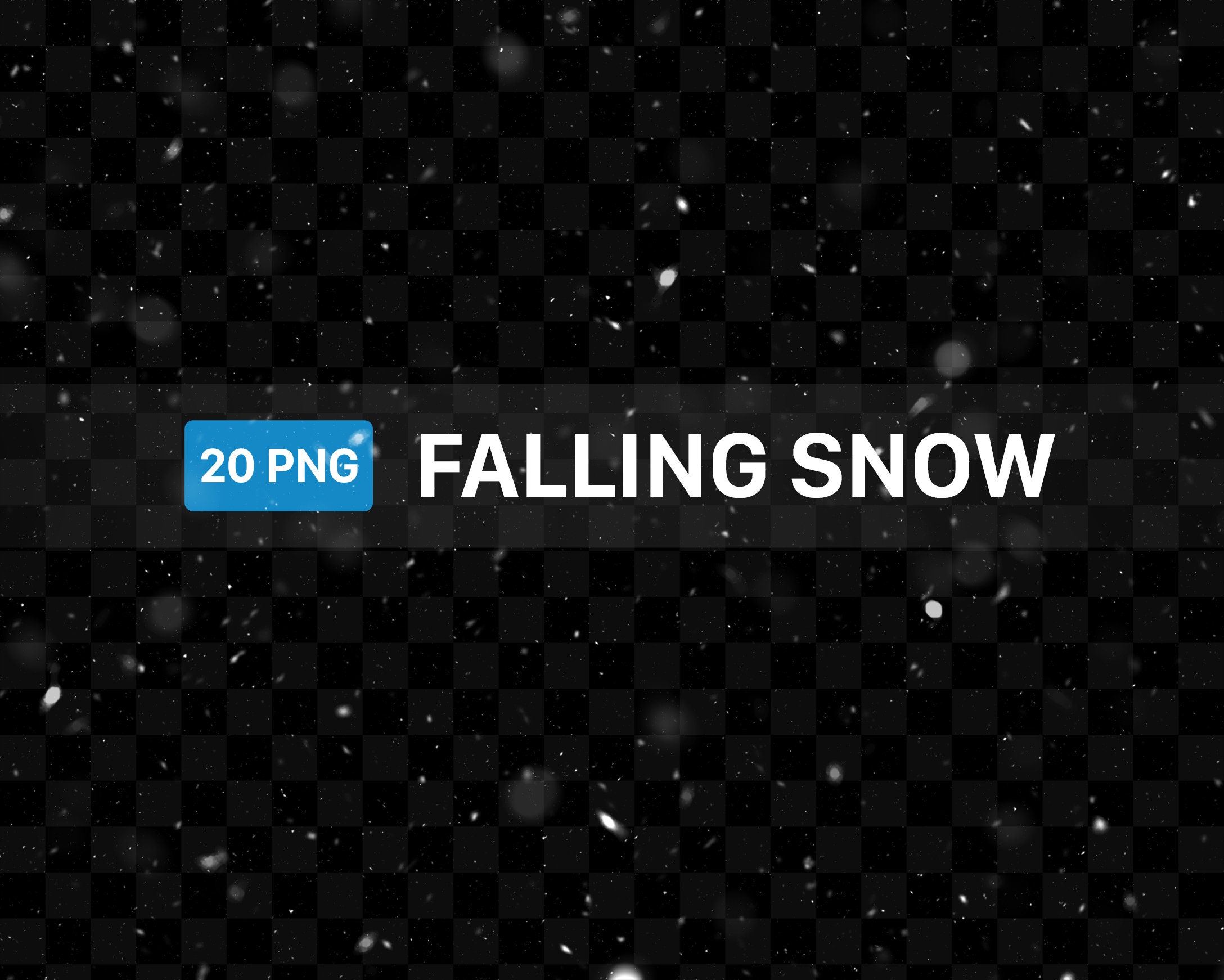 Animated Snow Falling Transparent