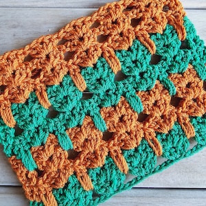 Cat Stitch Crochet Pattern, Crochet Granny Pattern for Blankets, Cat ...
