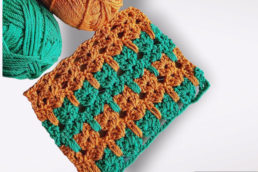 Cat Stitch Crochet Pattern, Crochet Granny Pattern for Blankets, Cat ...