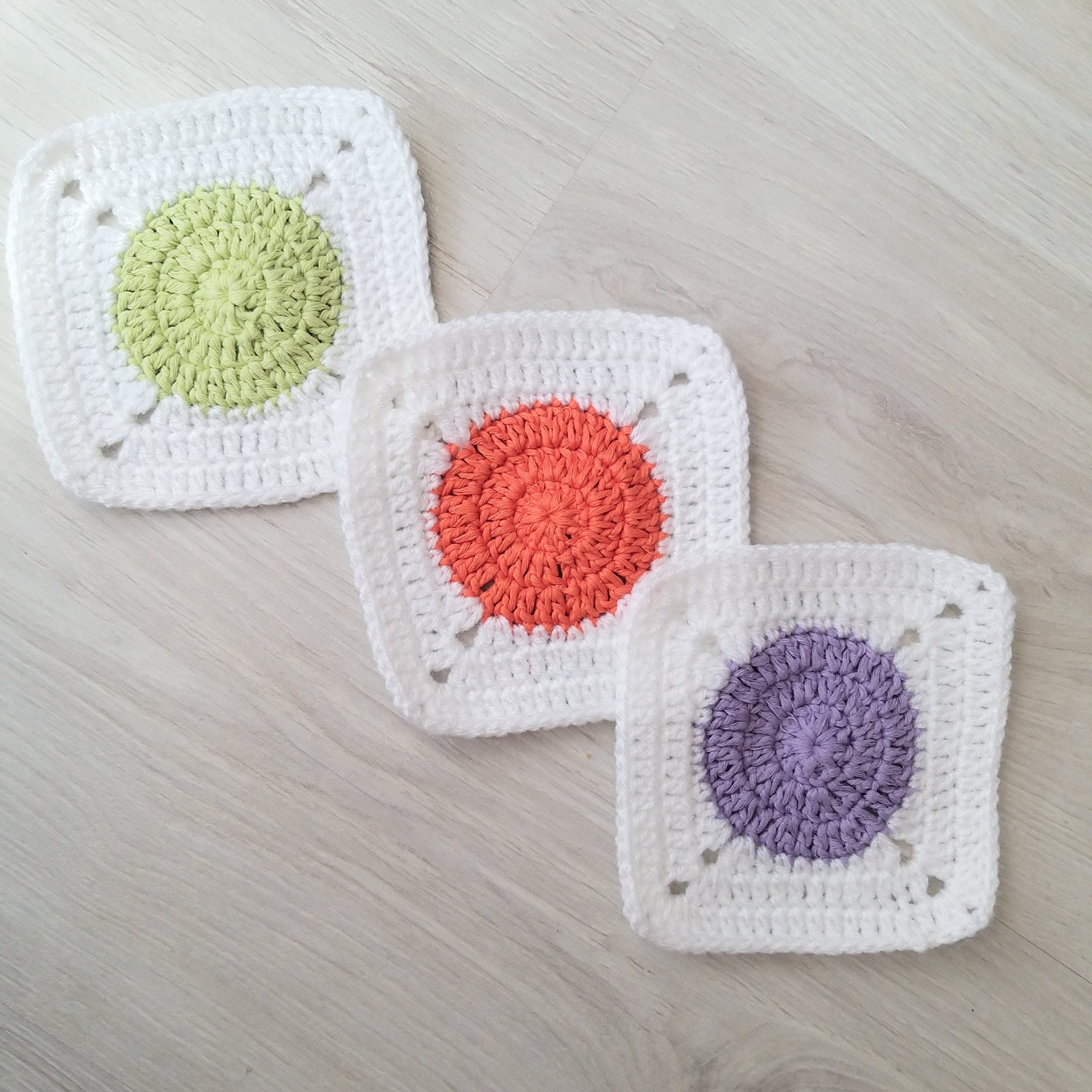 Easy Solid Granny Square Crochet Pattern Beginner Crochet - Etsy Canada