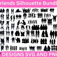 Best Friends Svg Bundle, Friends Png, Best Friends Png, Friendship ...
