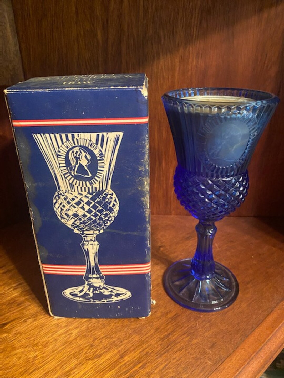 Avon Vintage Washington Goblet - Etsy