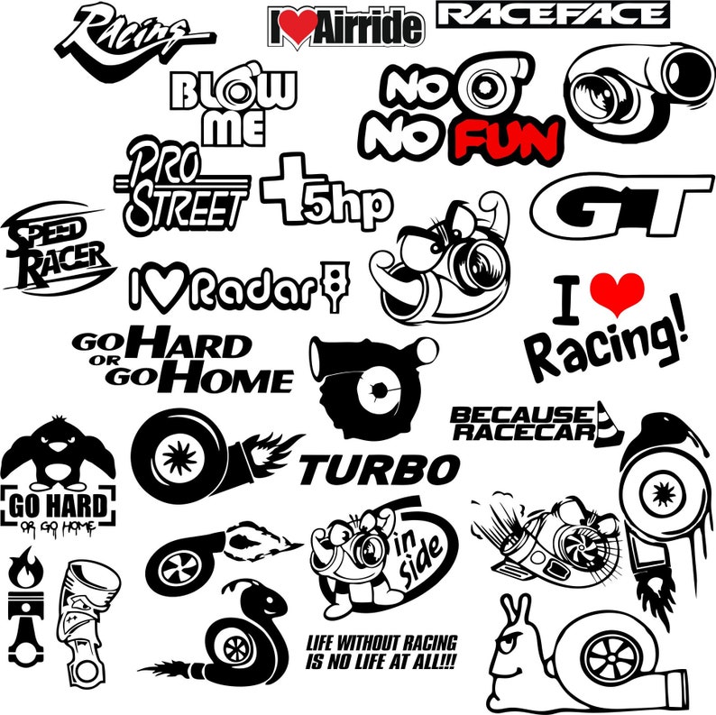 Racing Svg Bundle Race Svg Bundle Sticker Vector Ready For Cutter