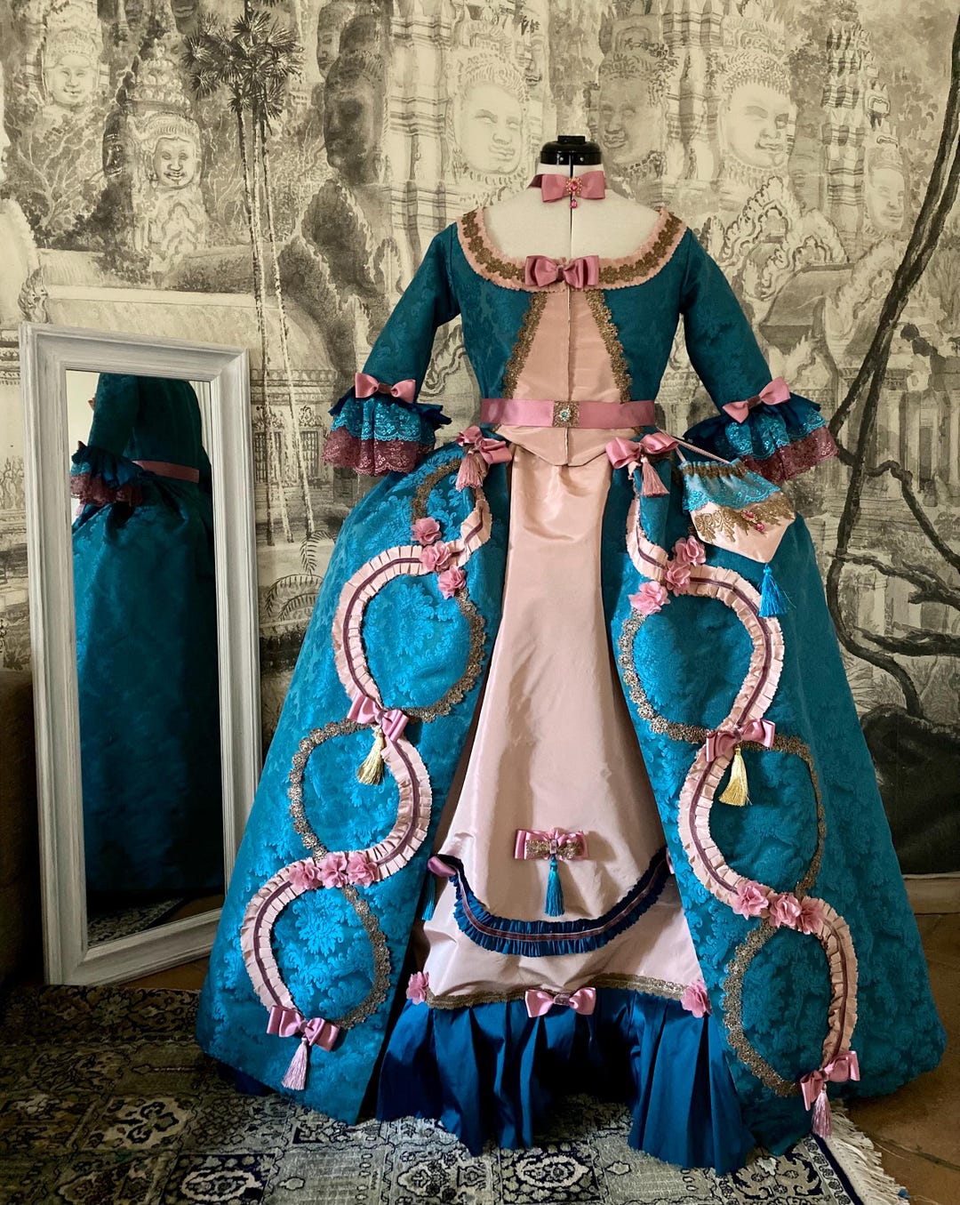 Robe Rococo Robe à Langlaise Sur Mesure à Partir De 1500 Euros - Etsy