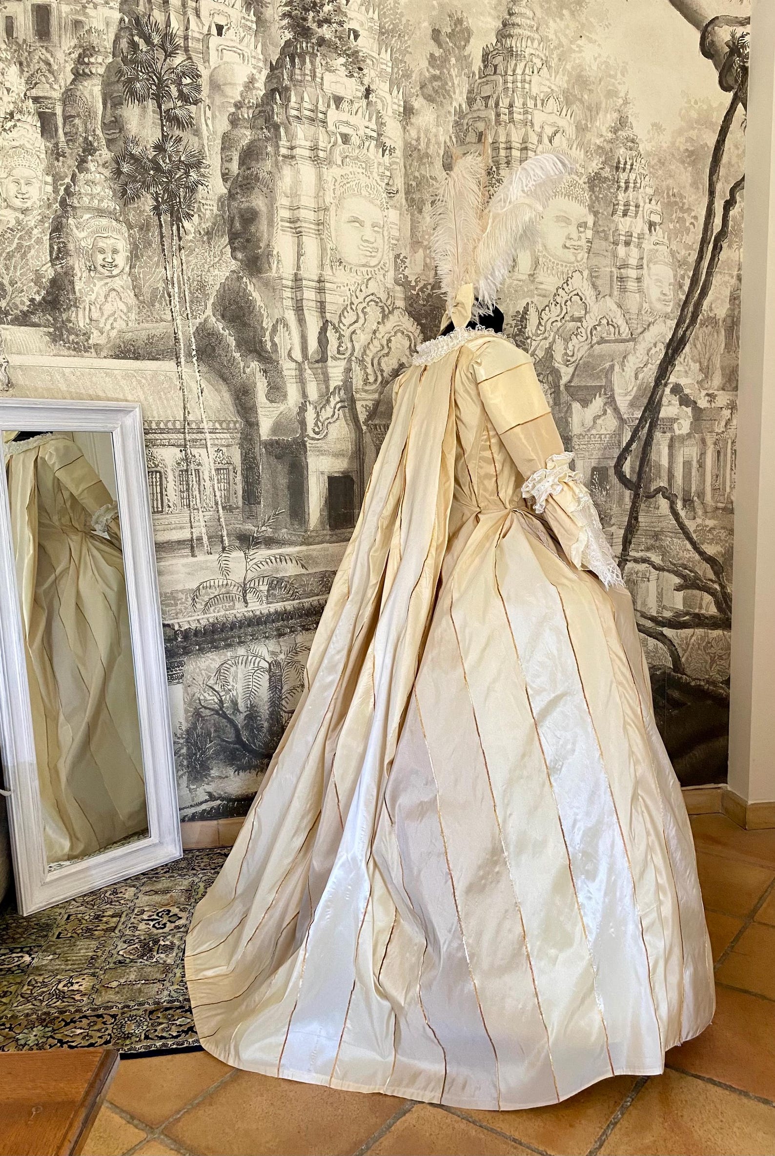 Robe Rococo Robe à La Française Sur Mesure à Partir De 1600 Euros - Etsy