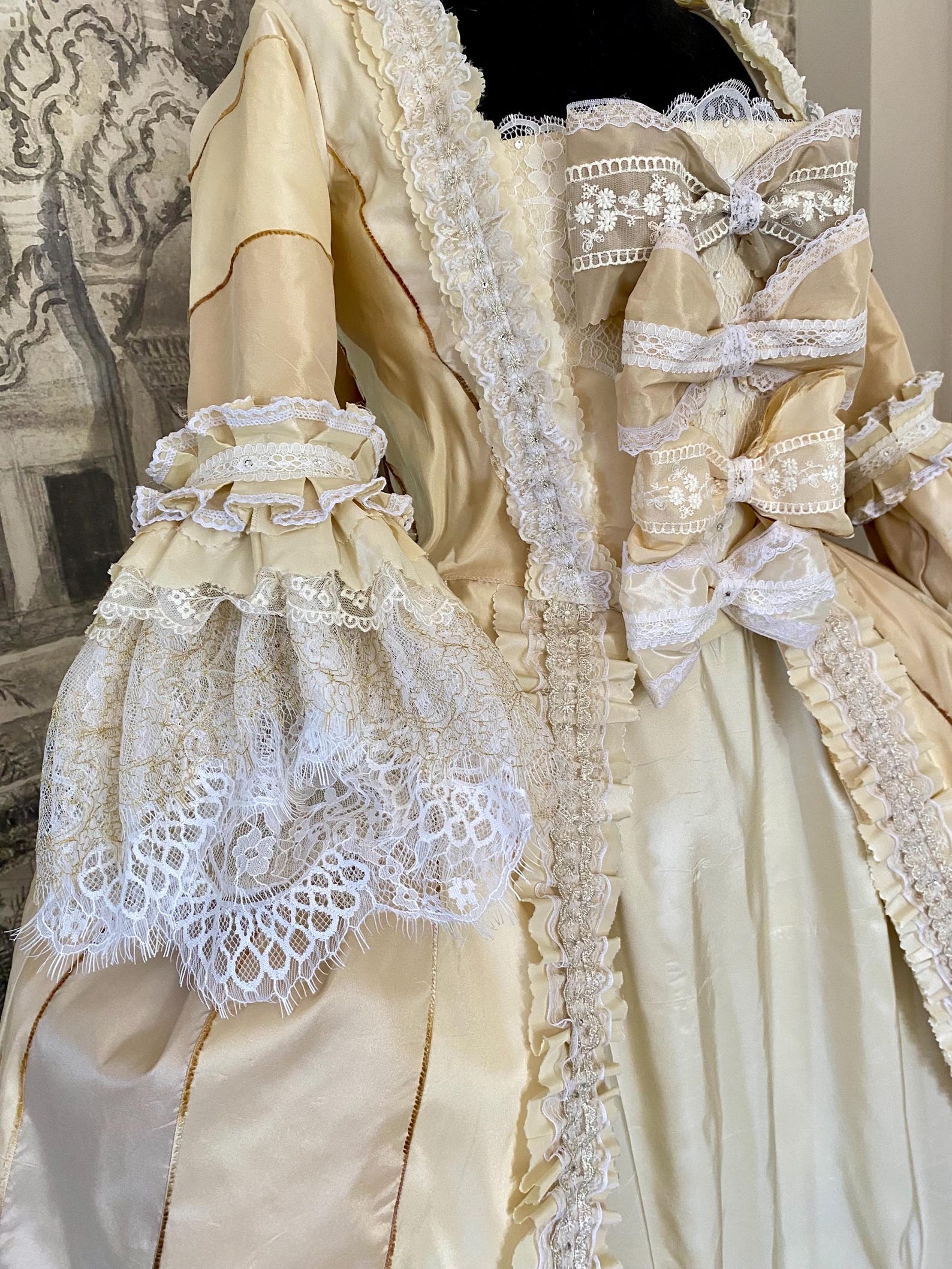 Robe Rococo Robe à La Française Sur Mesure à Partir De 1600 Euros - Etsy