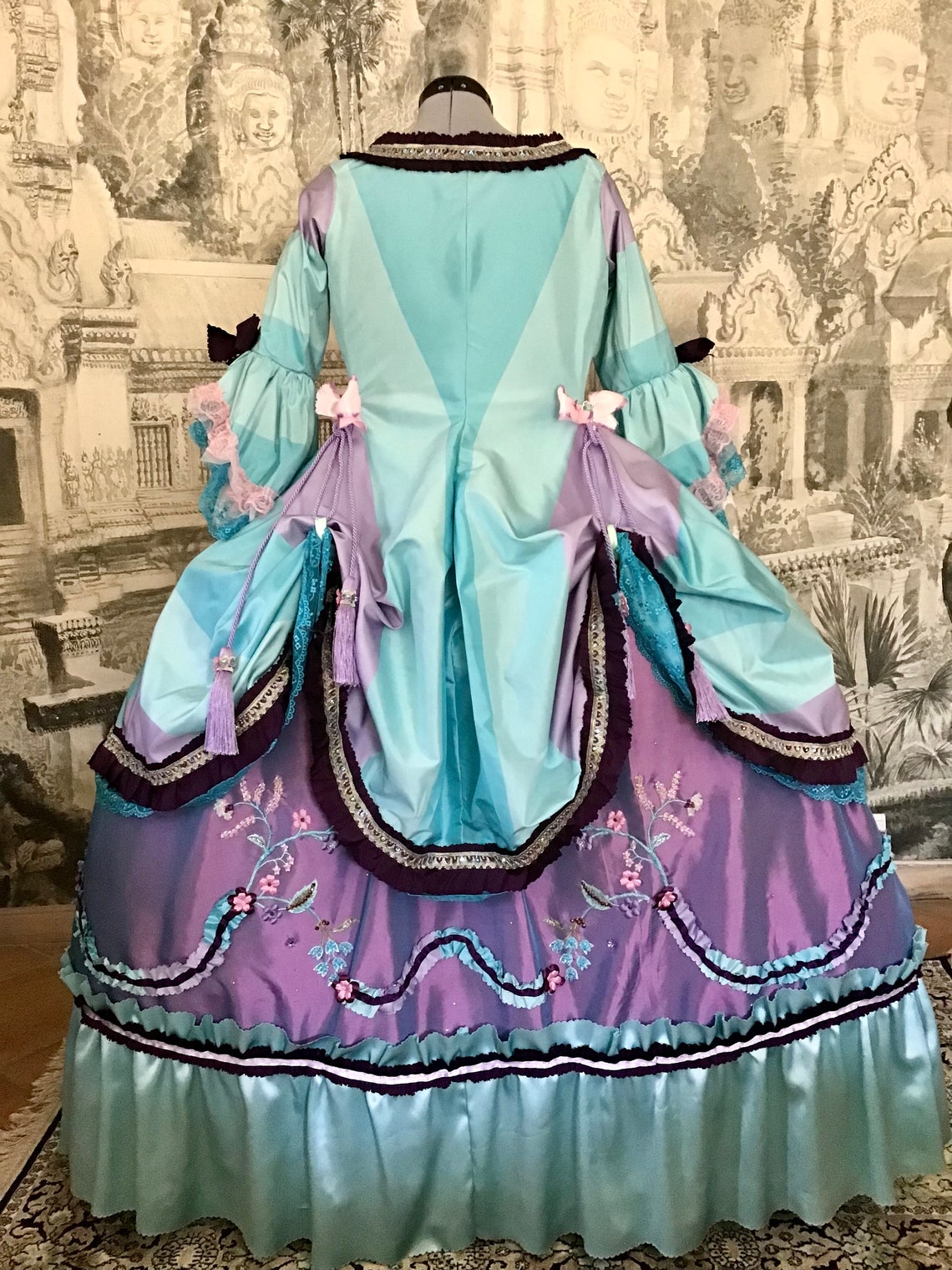 Robe Historique Rococo Caraco De Style Polonaise. - Etsy