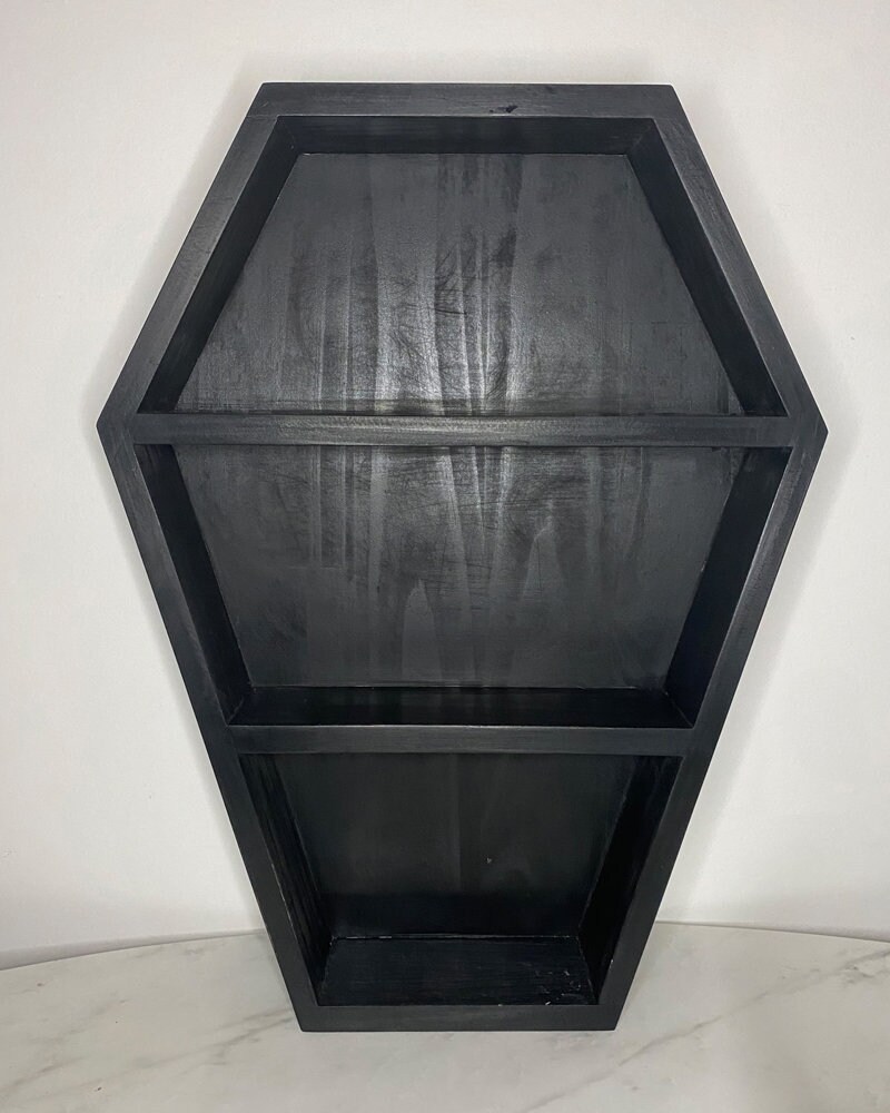 Gothic Coffin Shelves Display Shelves Gothic Trinket - Etsy Australia