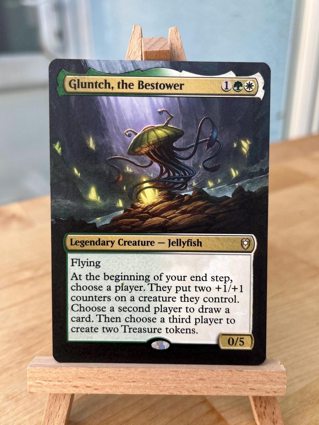 Gluntch, the Bestower - Extended Border MTG Alter - Etsy