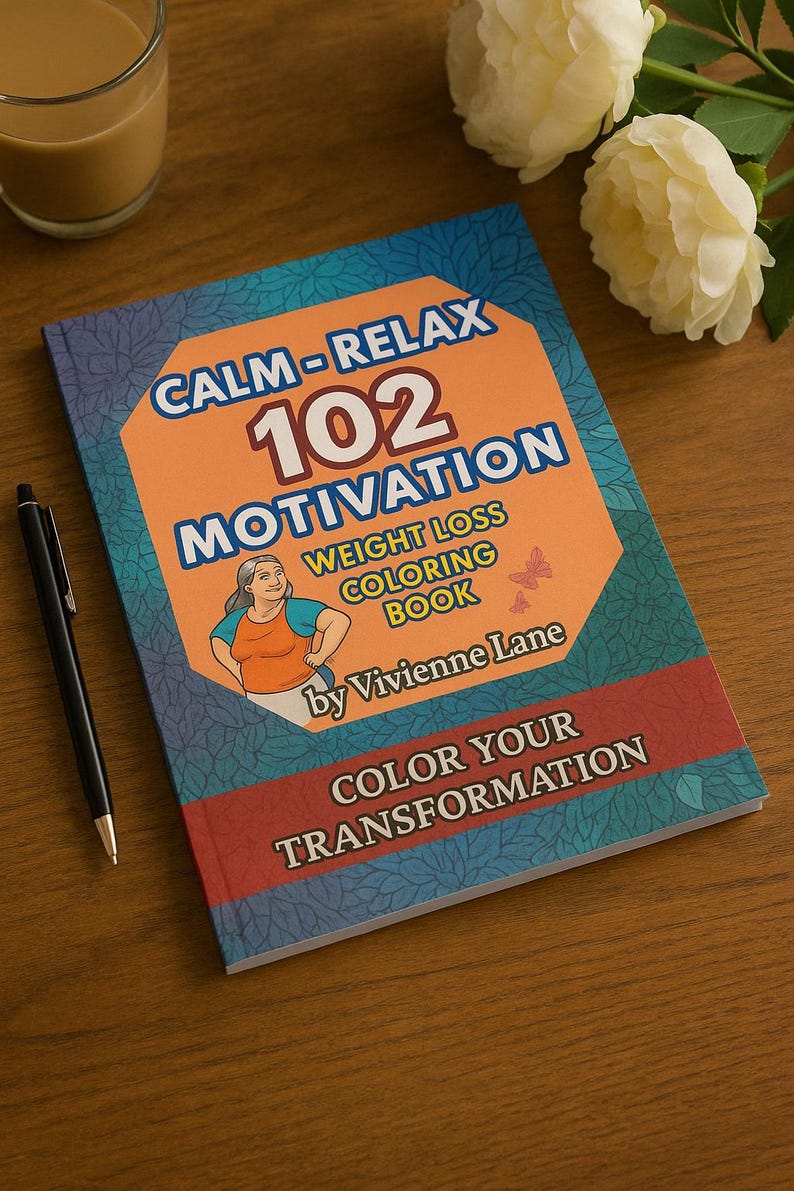 102 Calm & Motivational Coloring Pages for Women | Printable Weight ...