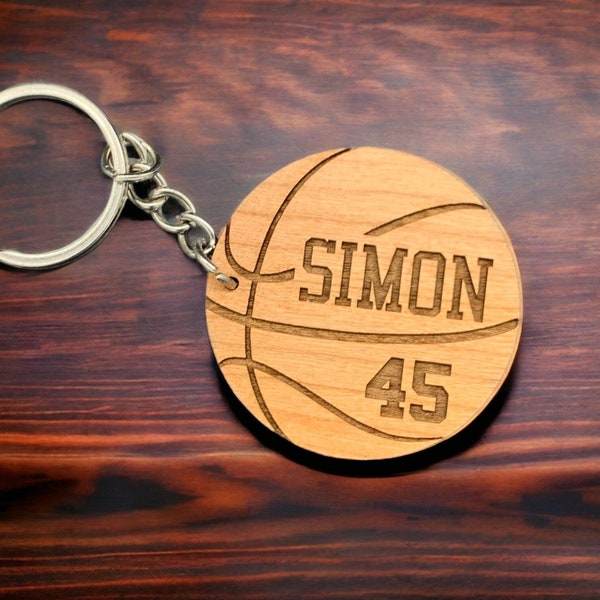 Basketball Keychain - Etsy