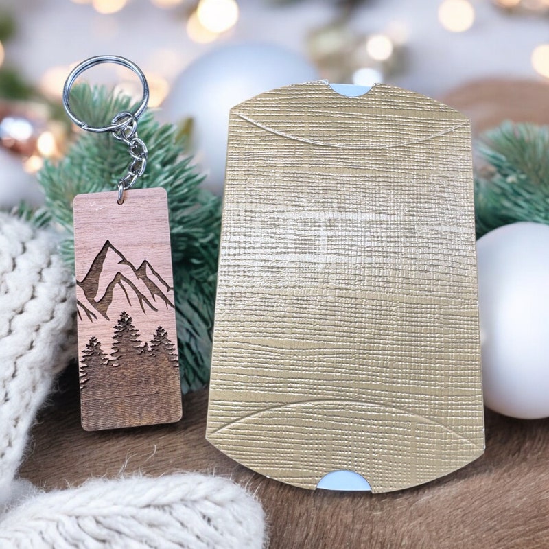 Mountain Keychain - Etsy