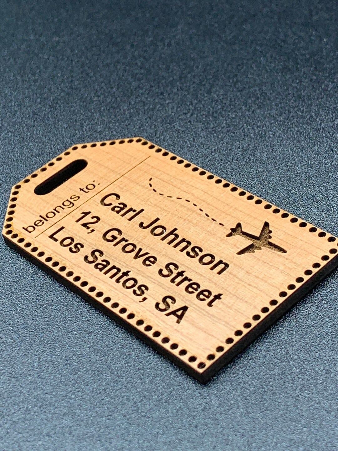 Wooden Travel Tag, Custom Tag, Luggage Tags for Women, Travel Luggage ...