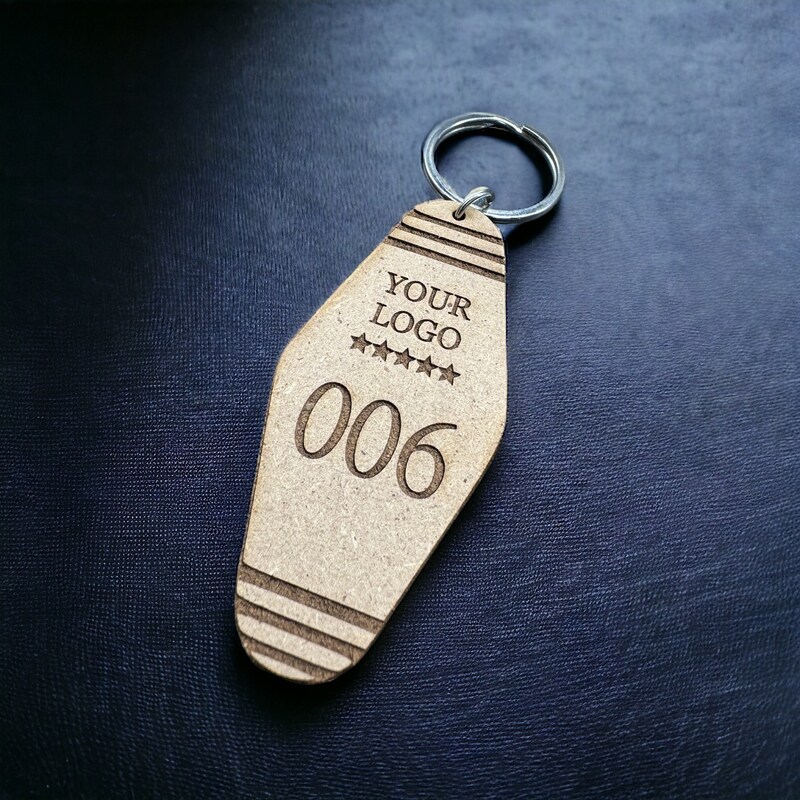 Vintage Hotel Keychain - Etsy