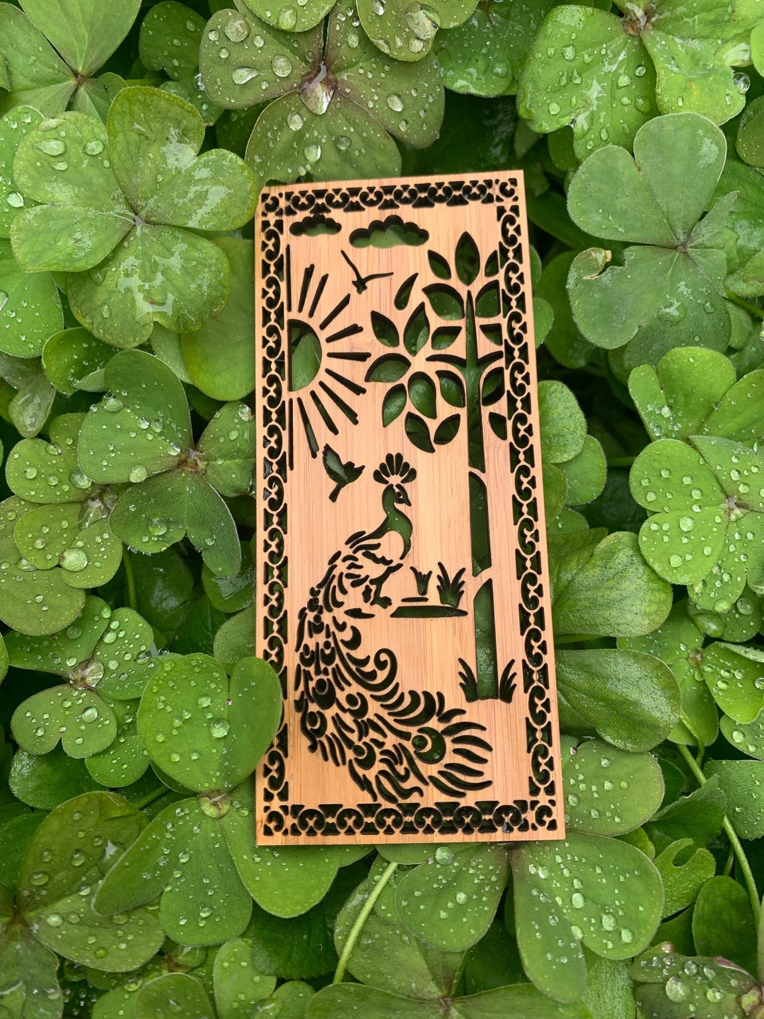 Engraved Bamboo Bookmark, Rustic Gift Ideas for Book Lovers, Made Out ...
