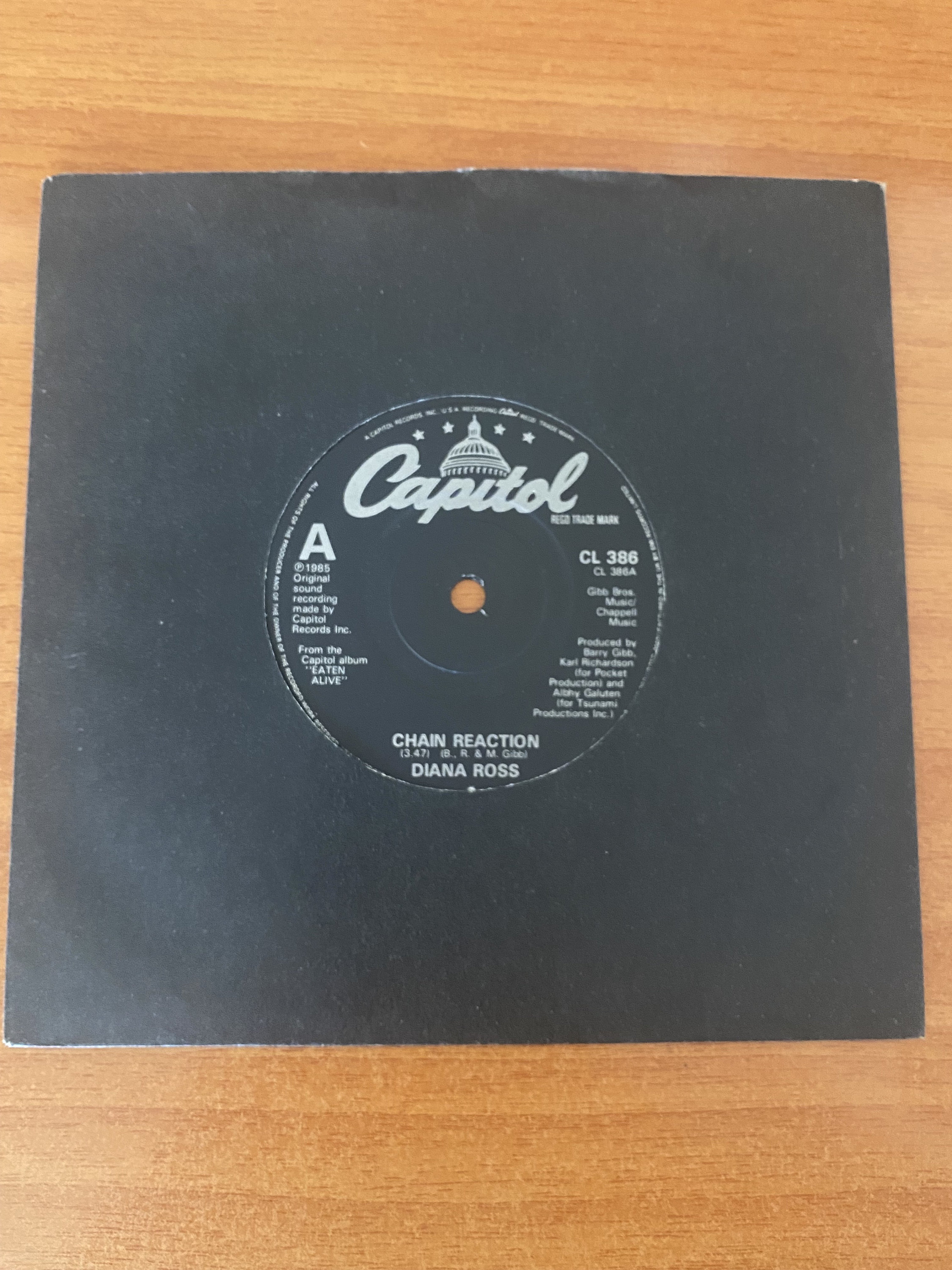 Diana Ross, Chain Reaction 7 Vinyl Record - Etsy