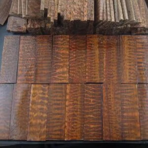 Snakewood Block, Unfinished Log Cut, Unique Grain Pattern, for DIY ...