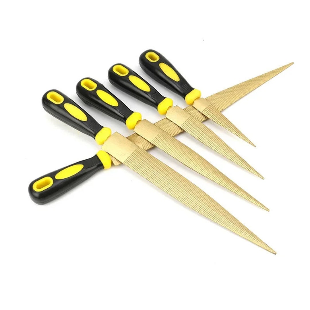 Wooden File Rasp, Hardened, Sharp Carbon Steel, Fine Teeth Semi ...