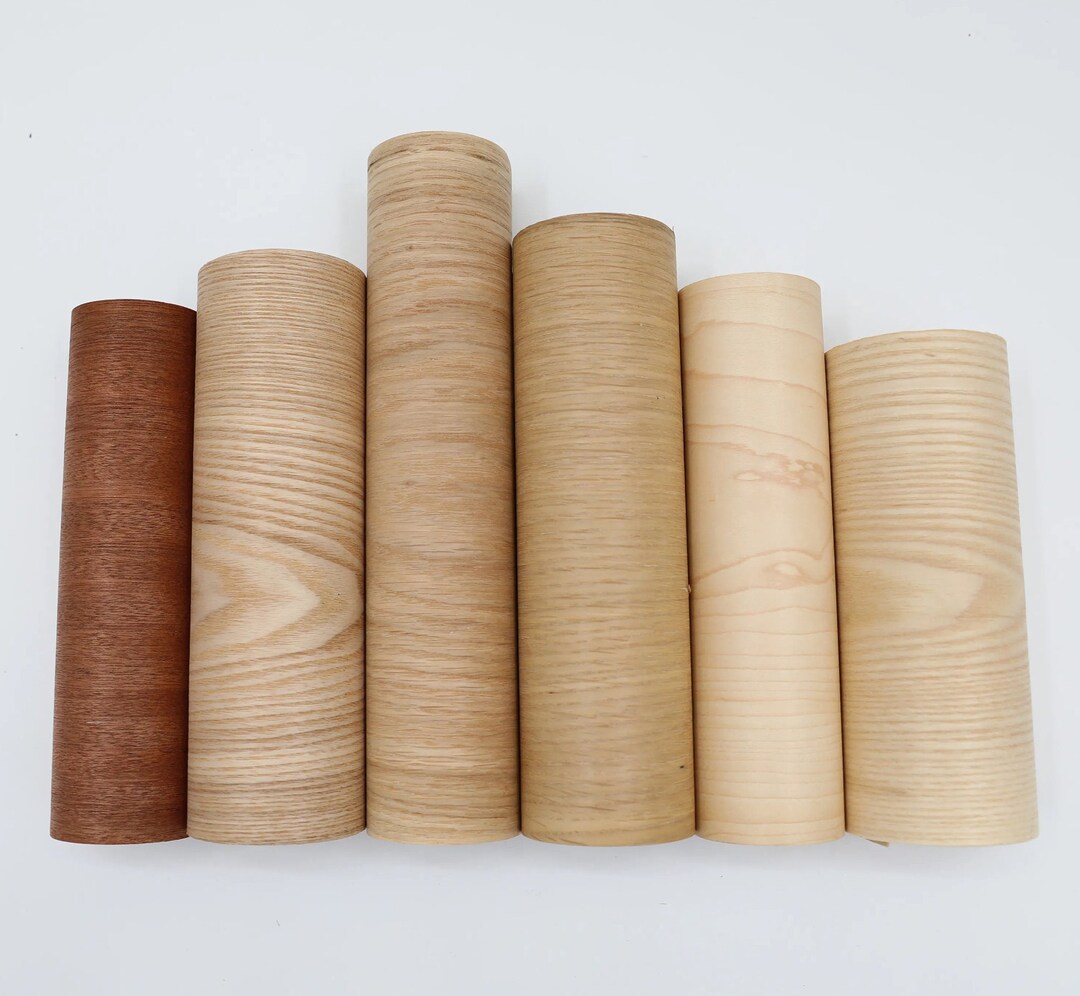 Chinese Ash Wood Veneer Slices, Unfinished Peeled Wood Laser Cut, for ...