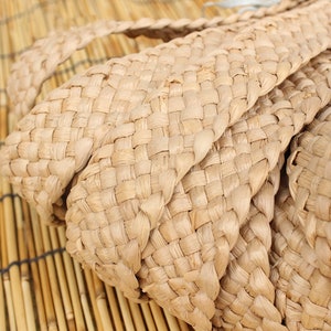 Wicker or Straw Hassock Etsy