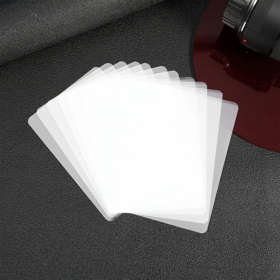 Plastic Laminating Sheet, 200 Pcs, Transparent, Waterproof, Sticker ...