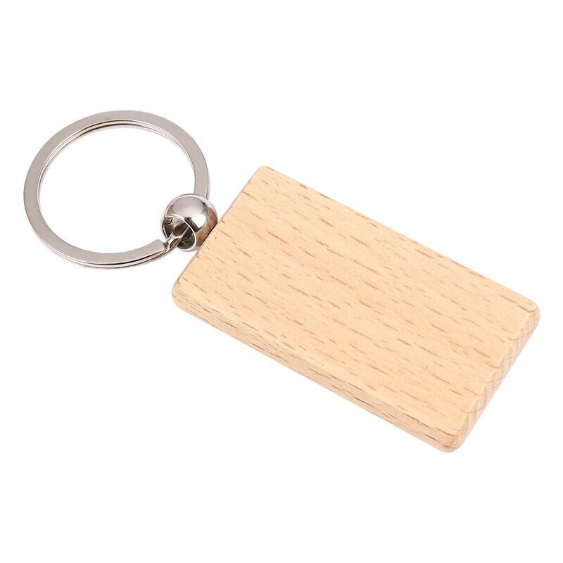 50 Pcs Wooden Key Tags 2.161.22inch Rectangular Wooden Key - Etsy