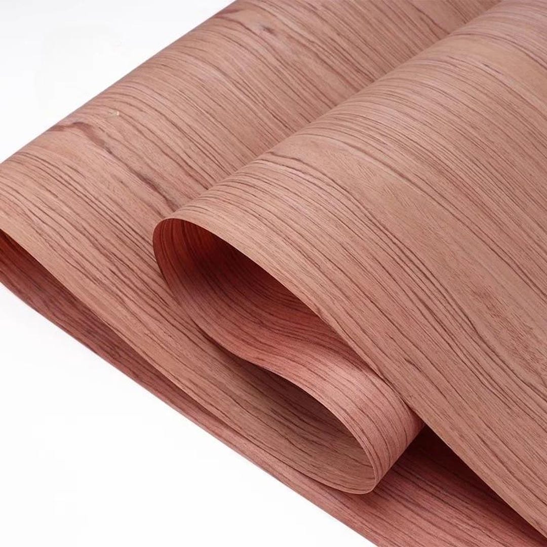 Engineered Pear Wood Veneer, Retro Style, Thin Wood Skin, for DIY Craft ...