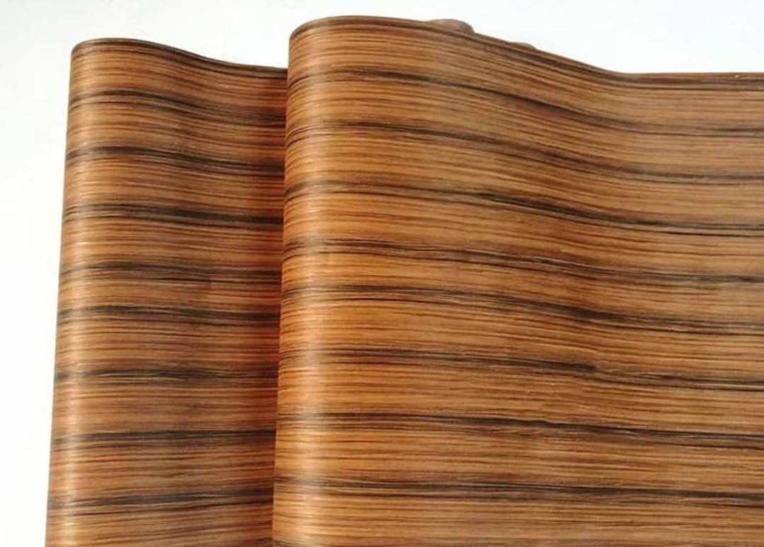 Engineered Wood Veneer Sheet, 1-3pcs, Abstract Pattern, Unfinished Wood ...