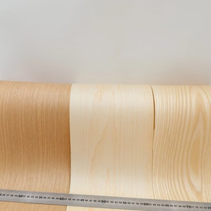 Chinese Ash Wood Veneer Slices, Unfinished Peeled Wood Laser Cut, for ...