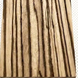 Natural Zebra Wood Block, Unfinished Thick Wood Cut, for DIY Craft ...