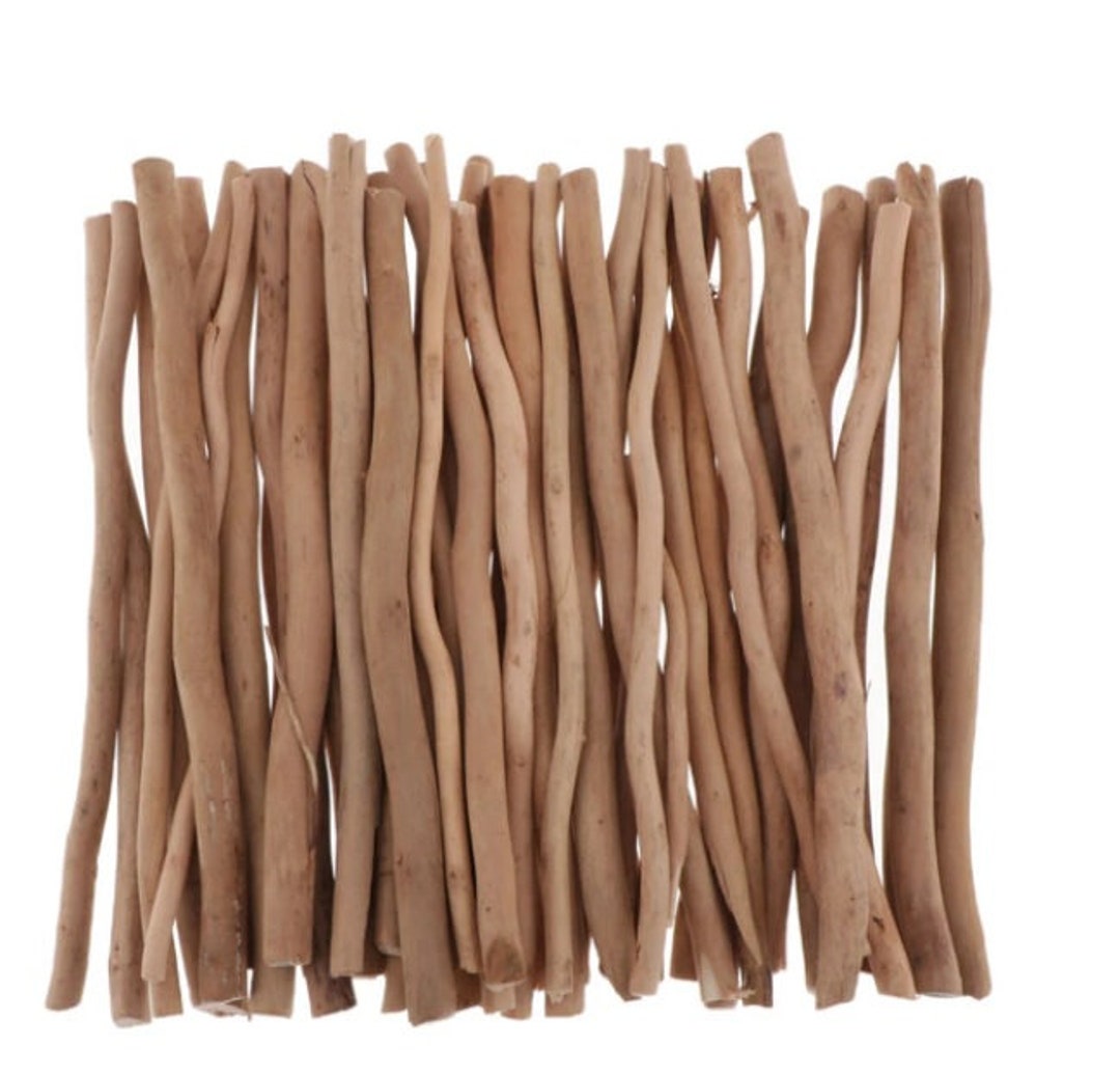 Natural Wooden Log Sticks, 50pcs, Tree Craft Twigs, Branch Tree, for ...