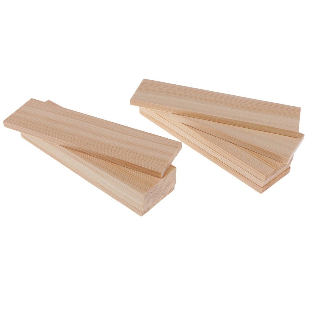 Unfinished Pine Wood Sheet Rectangle Shape, 10pcs, Blank Wood Sign ...