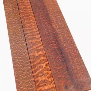 Snakewood Block, Unfinished Log Cut, Unique Grain Pattern, for DIY ...