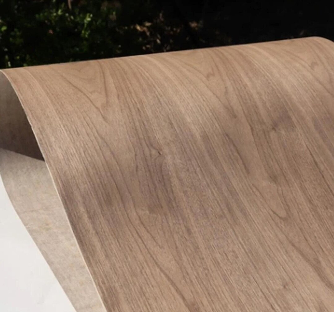 Natural Walnut Wood Veneer, Retro Style, Thin Wood Slice, for DIY Craft ...