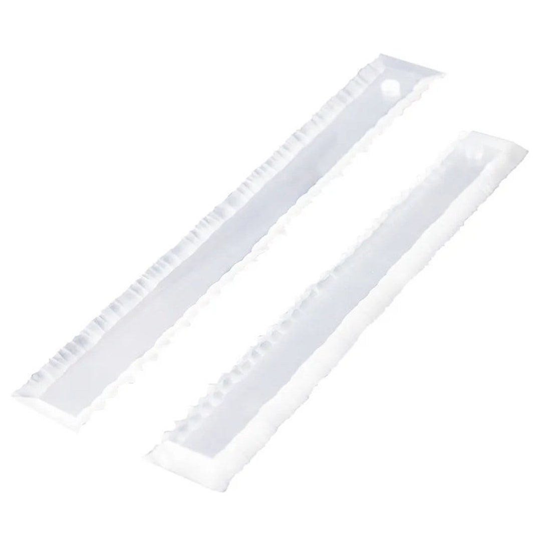 Tear Paper Ruler, Clear Acrylic, Irregular, Rough Edges, for DIY ...