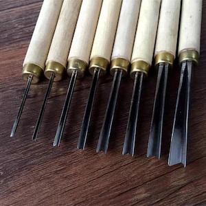 Wood Carving Knife, V-shaped Trimming, High Strength Alloy, Corrosion ...