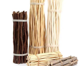 Natural Wood Sticks - Etsy