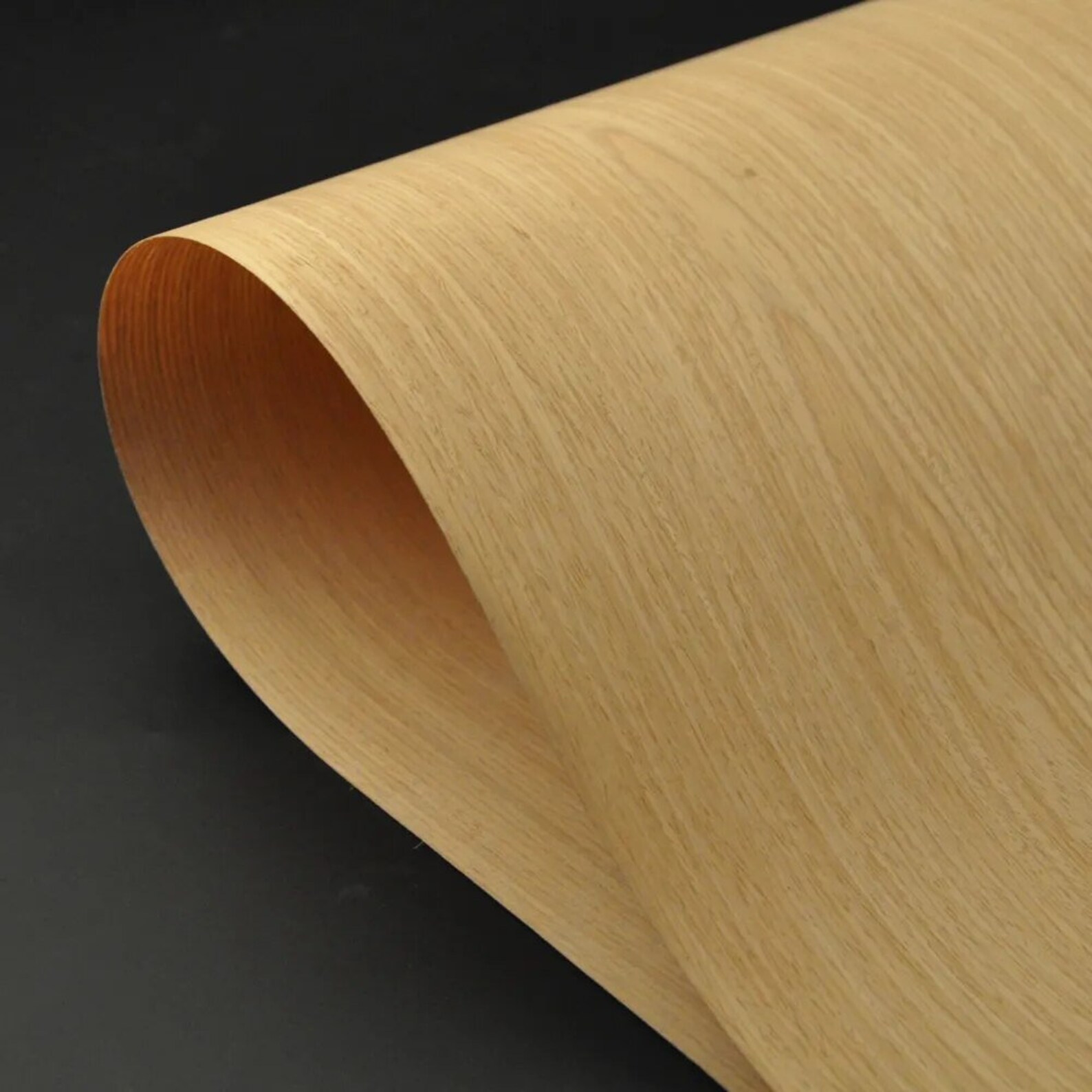 White Oak Wood Veneer, Unfinished Thin Wood Sanded Cut, Reusable, for ...
