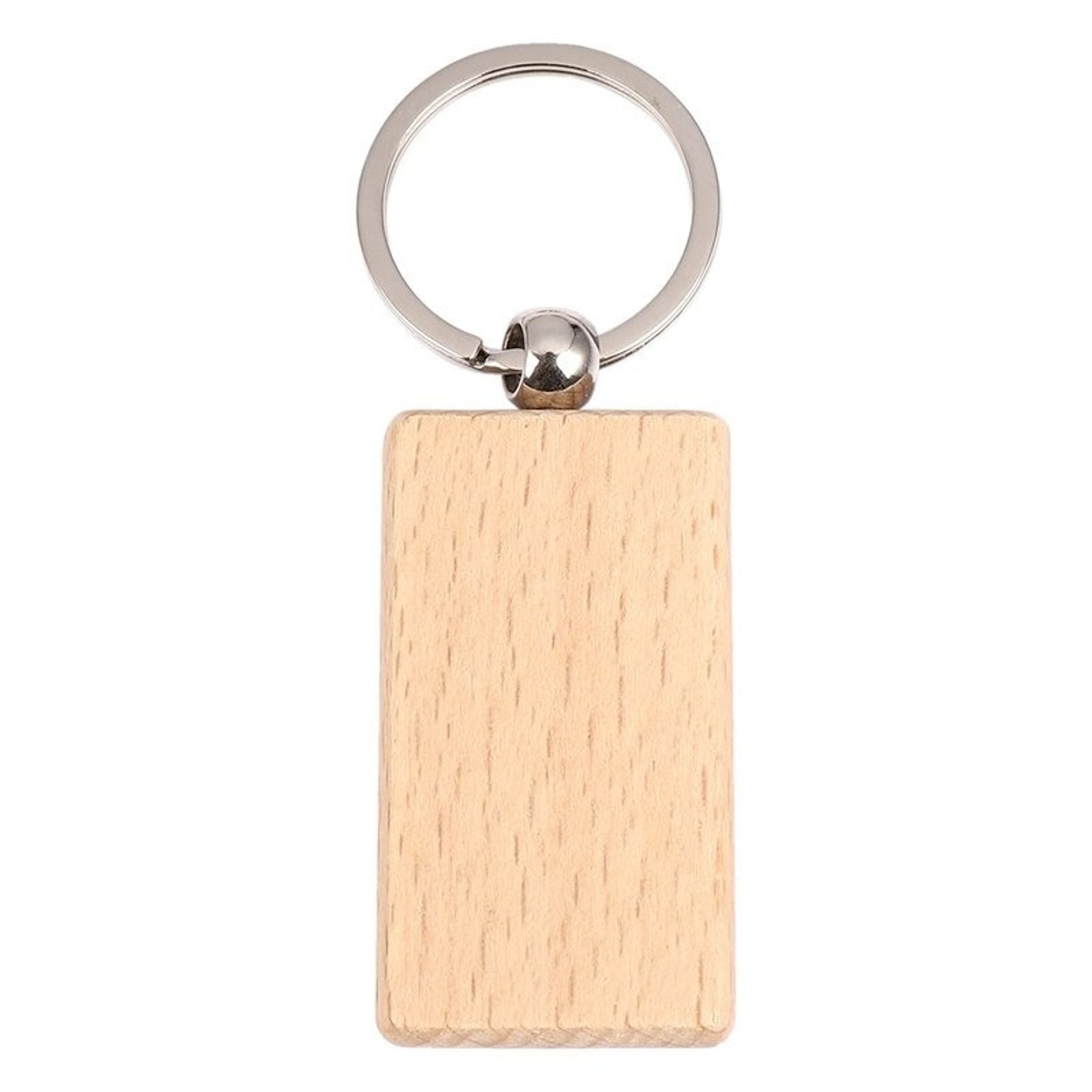 50 Pcs Wooden Key Tags 2.161.22inch Rectangular Wooden Key - Etsy