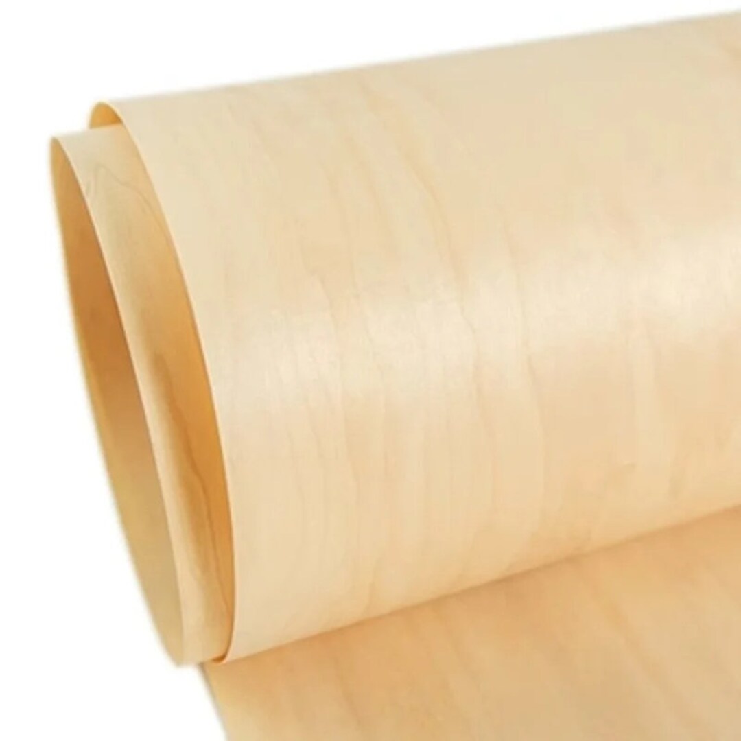 Maple Wood Veneer Sheet, Smooth, Blank Wood Skin Peeled, for DIY Craft ...