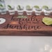 Personalized Tequila Flight Board, Tequila Gift Set, Personalized Live ...