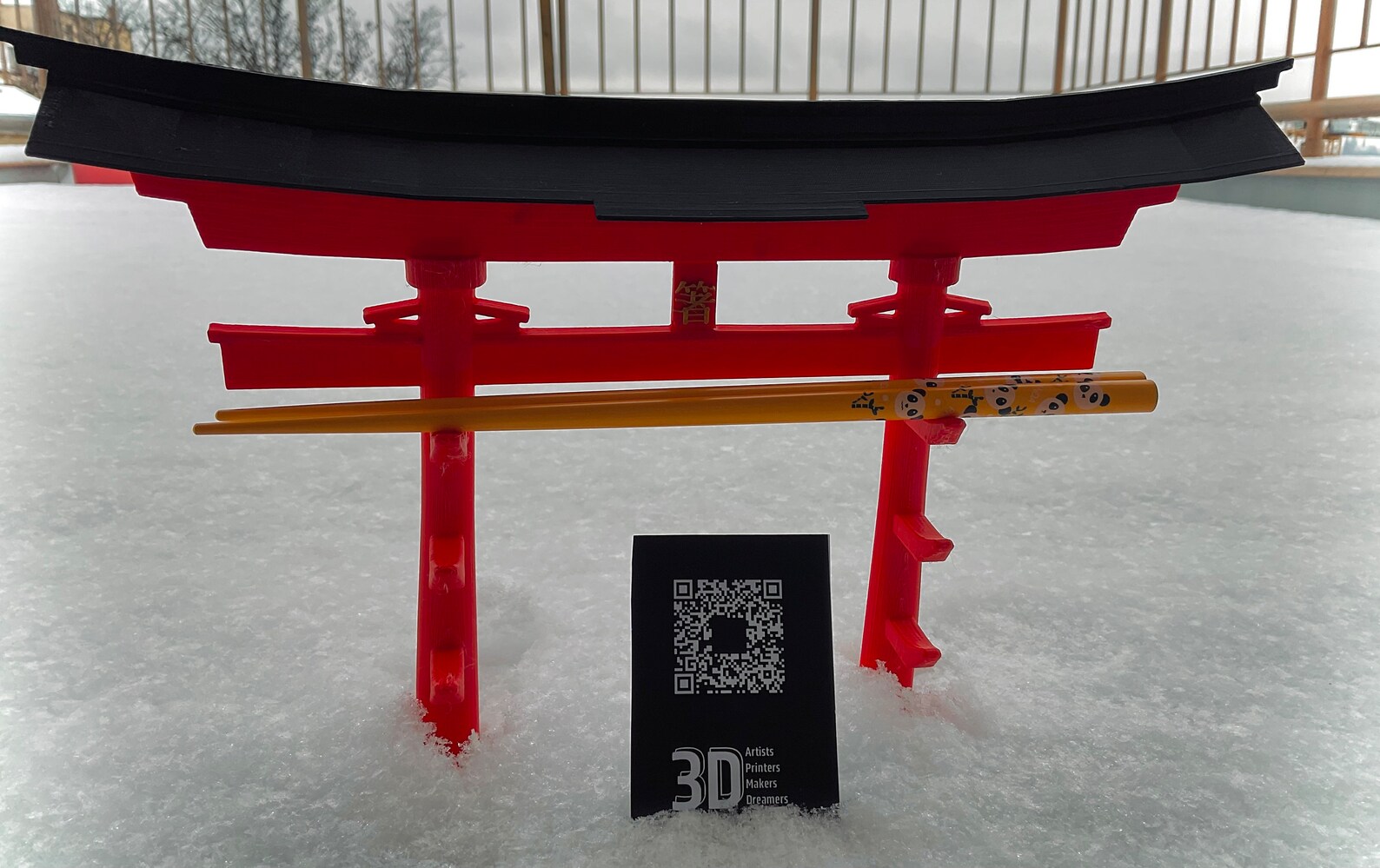 Torii Gate Chopsticks Holder / Stand / Showcase - Etsy
