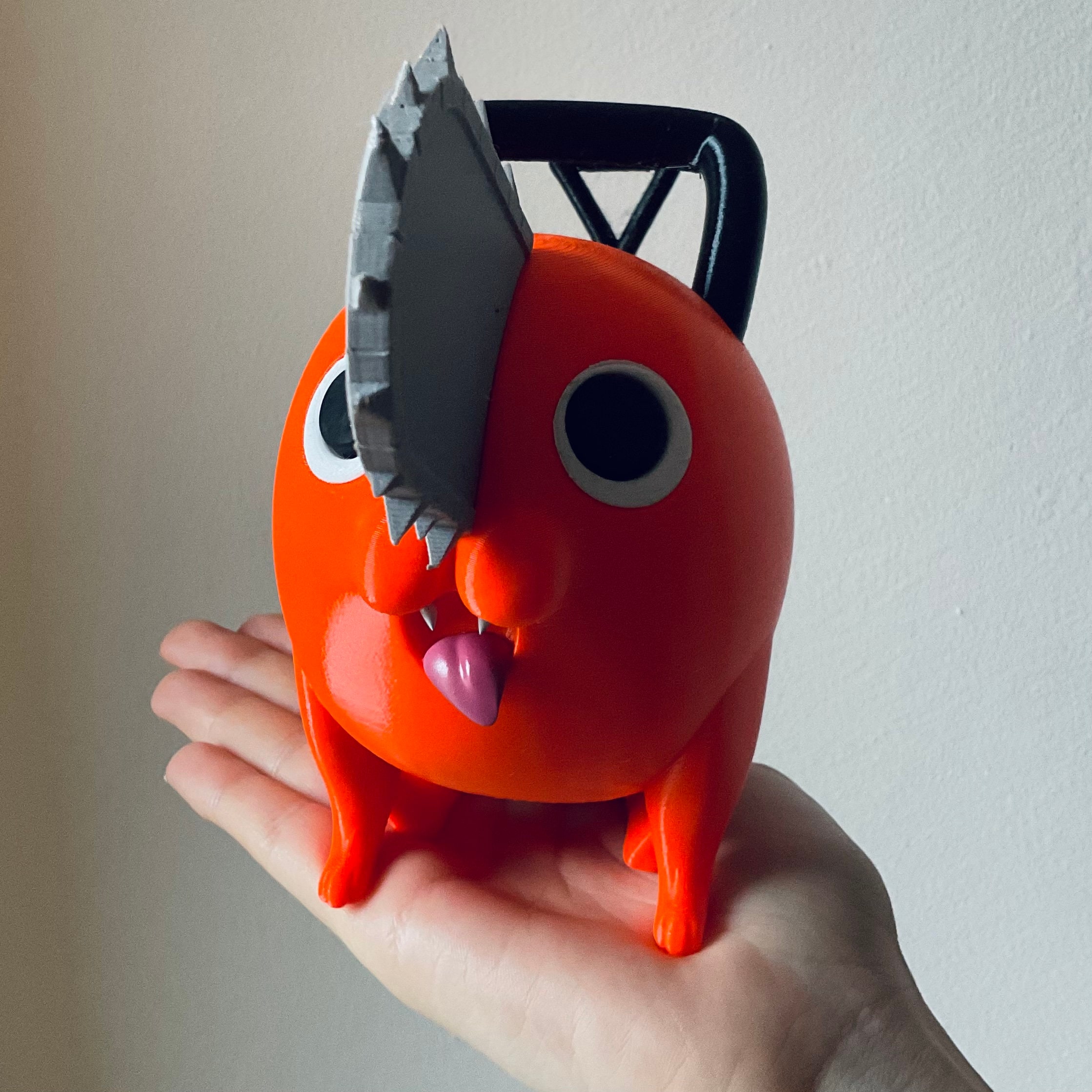 3D Printed Chainsaw Demon Devil Dog Design 13 or 20 Cm/ Anime & Manga ...