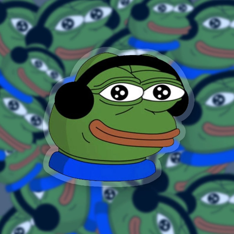 Pepe Meme Stickers Funny Stickers Meme Stickers Cute - Etsy