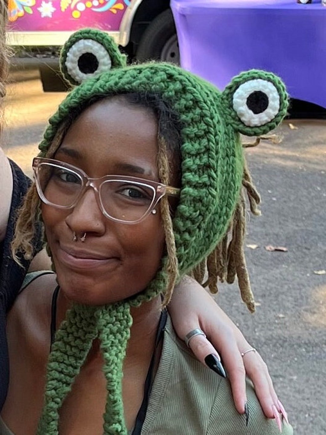Crochet Froggy Headband - Etsy