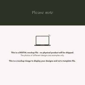 Card and Phone Invitation Mockup, Minimalist iPhone Screen Mock Up ...