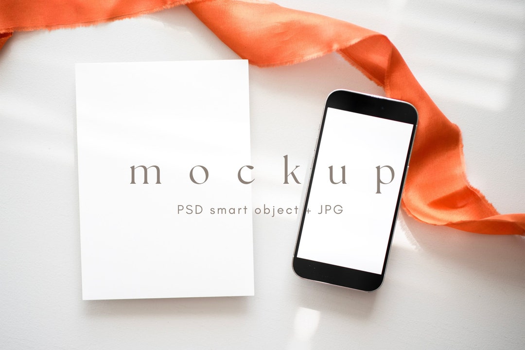Invitation MOCKUP, iPhone Invite Mockups, Digital Invitation Mock Up ...