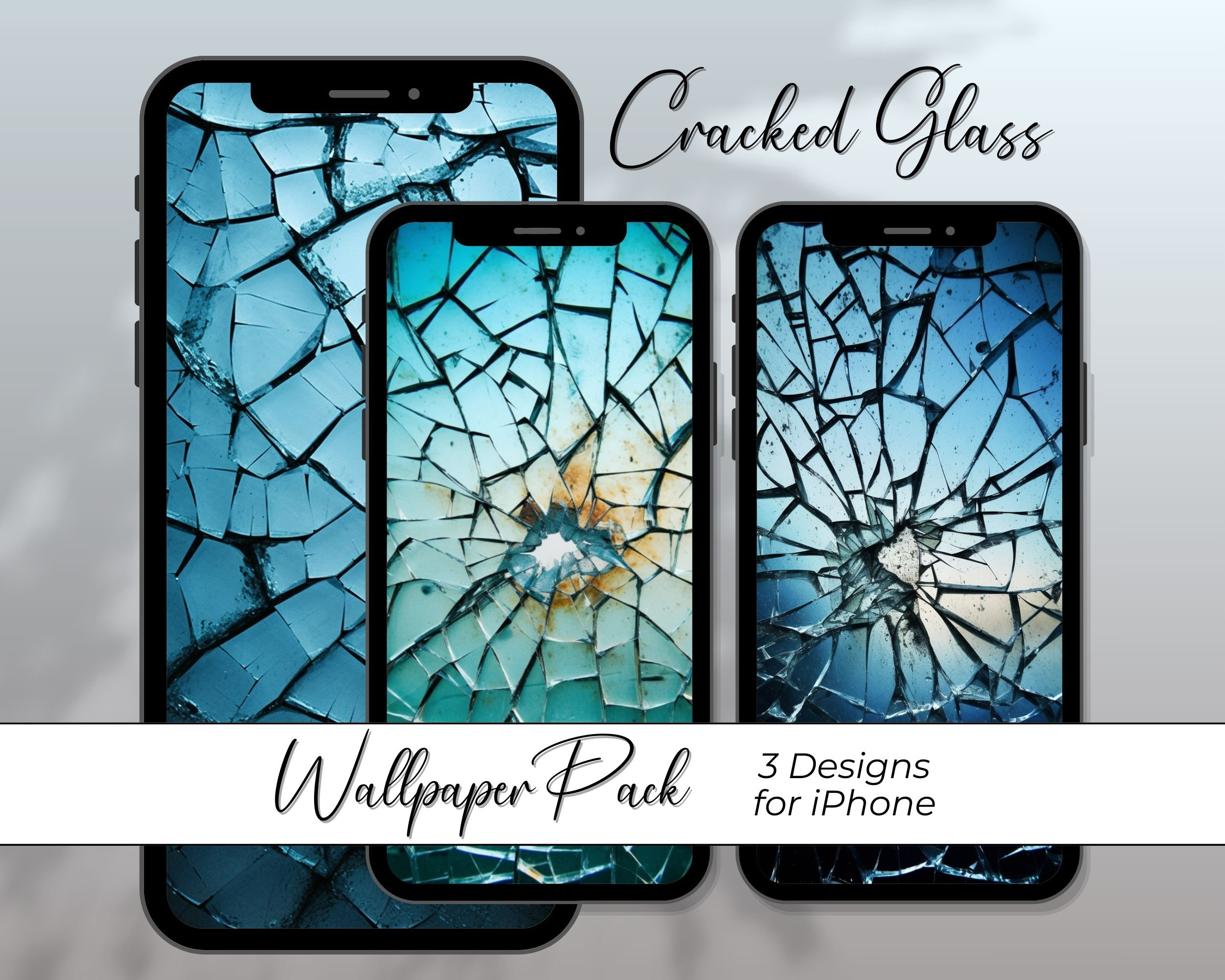 Cracked iphone wallpaper store