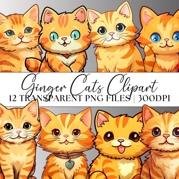 Ginger Clipart - Etsy