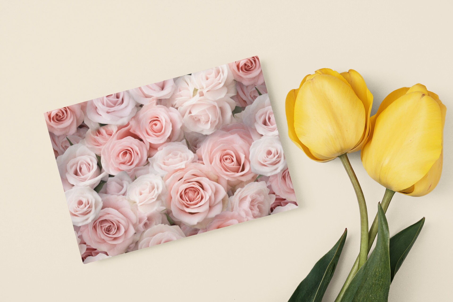 Pink Roses Digital Paper, Pastel Pink Seamless Pattern, Wedding ...